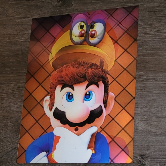 Art | Super Mario Bros 3d Holographic Lenticular Poster | Poshmark